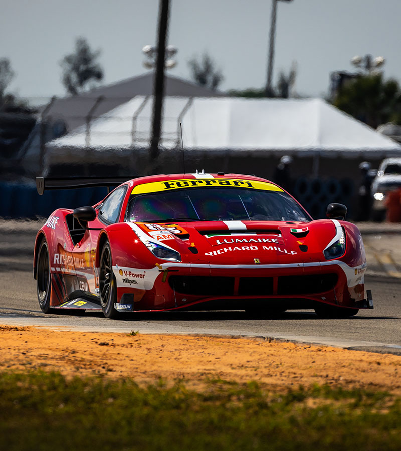 Ferrari 488 GTEs finish the WEC Prologue at Sebring