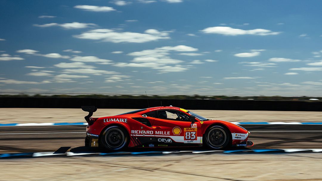 Ferrari 488 GTE starts in Top-10 at Sebring