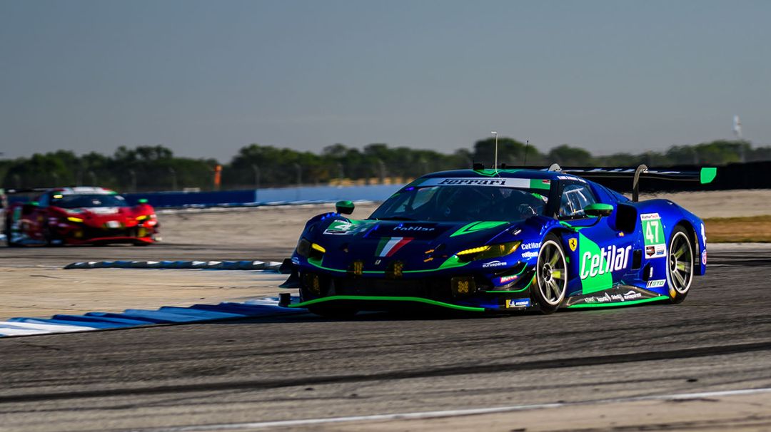 Ferrari in Contention at Half Way