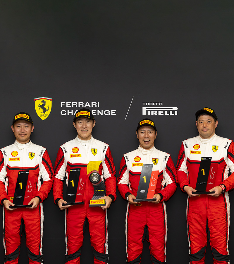 Comments from the race 1 podium at Fuji