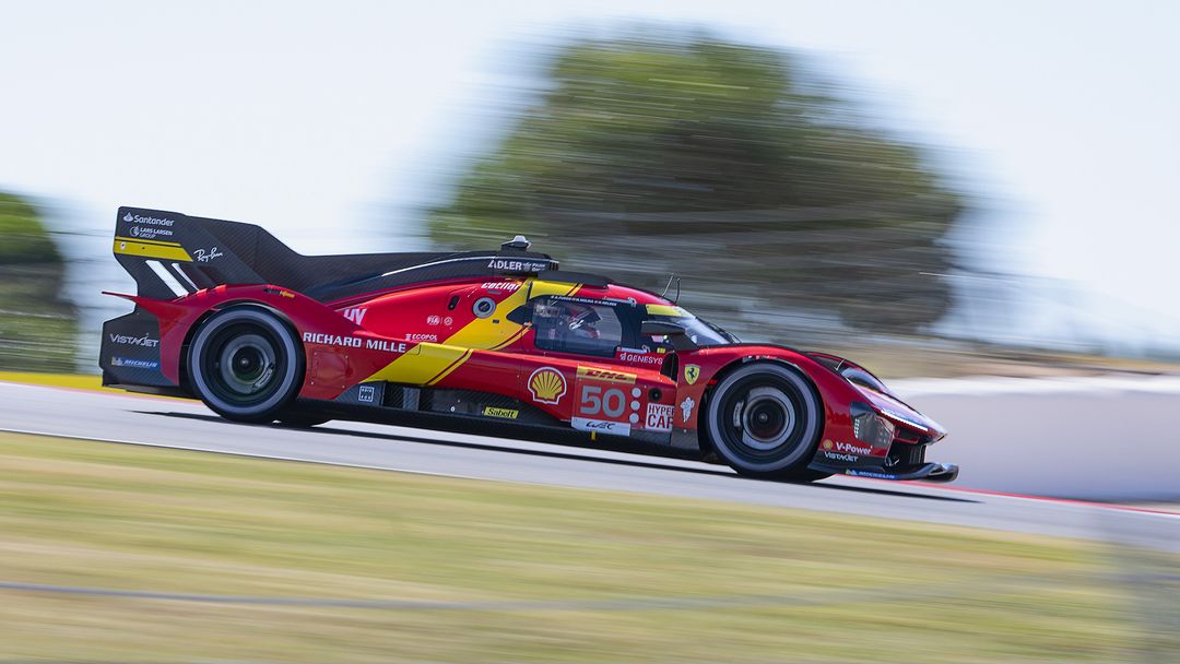 Ferrari 499Ps third and fourth in Free Practice 2 in the Algarve