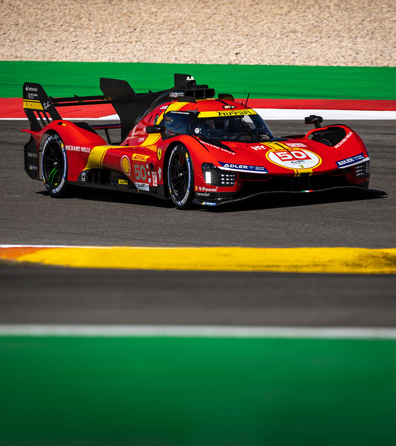 Second row for the 499Ps at Portimão