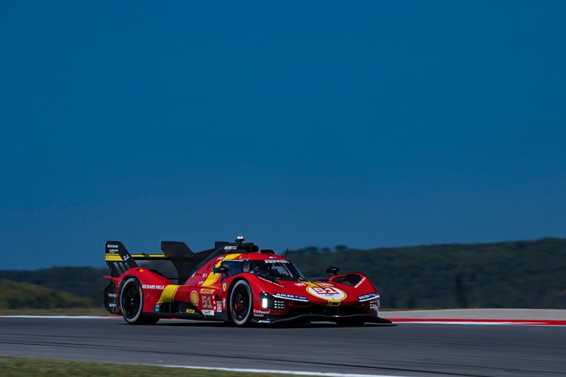 Second row for the 499Ps at Portimão