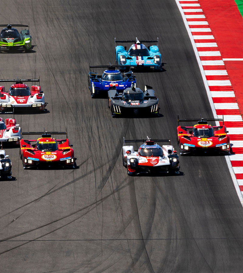 Ferrari 499Ps start 6 Hours of Portimão