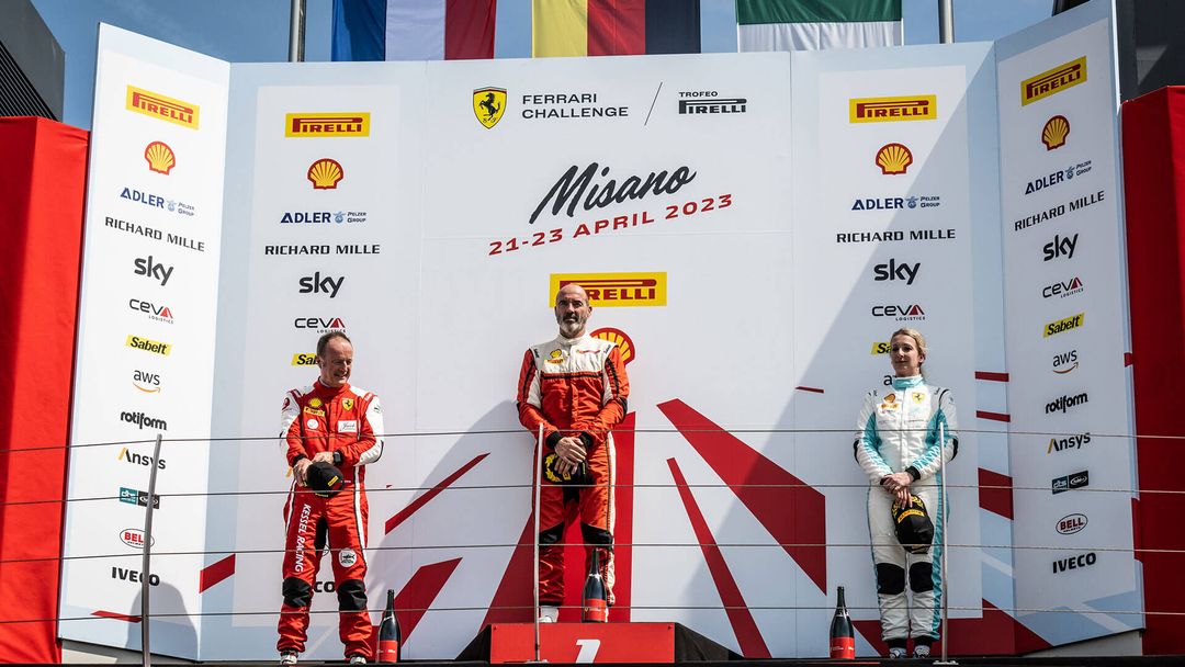 Comments from Coppa Shell Race-1 podium at Misano