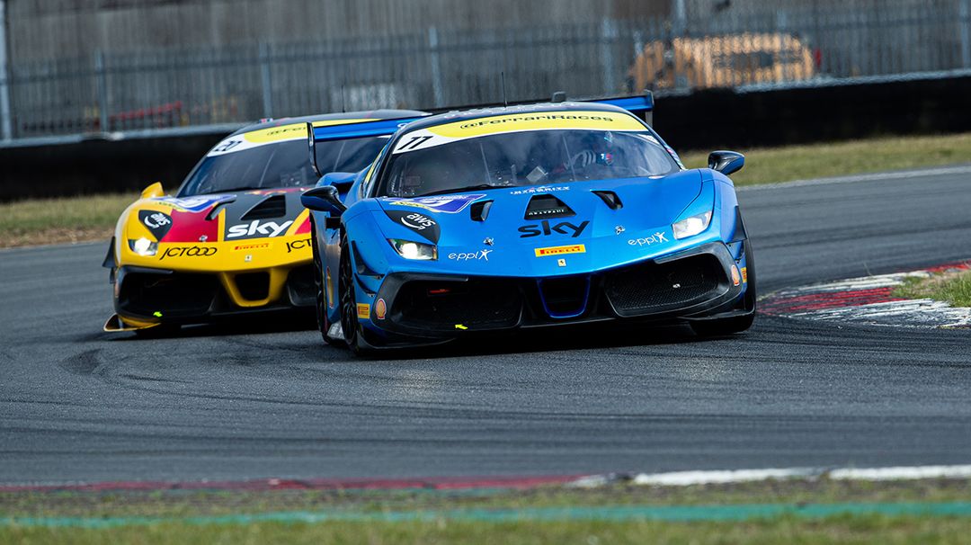 Ferrari Challenge UK kicks off at Snetterton