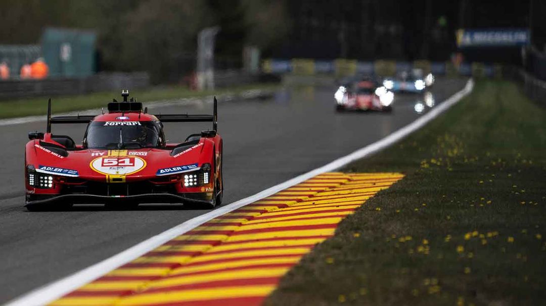 Ferrari 499Ps lead free practice 2 at Spa