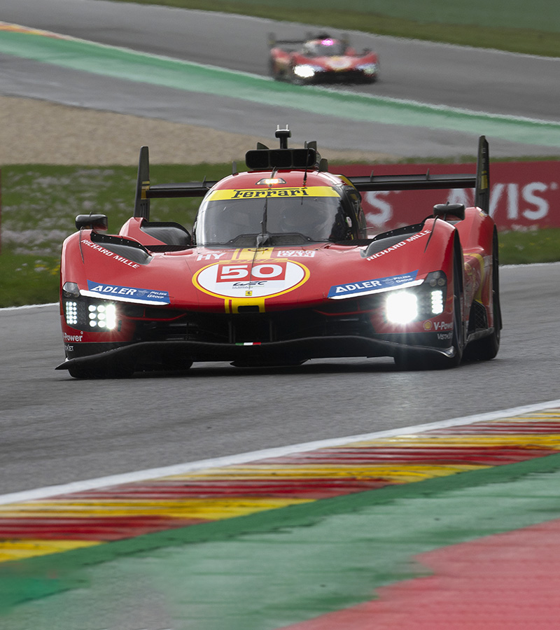 Le Ferrari 499P terminano le prove libere 3 a Spa