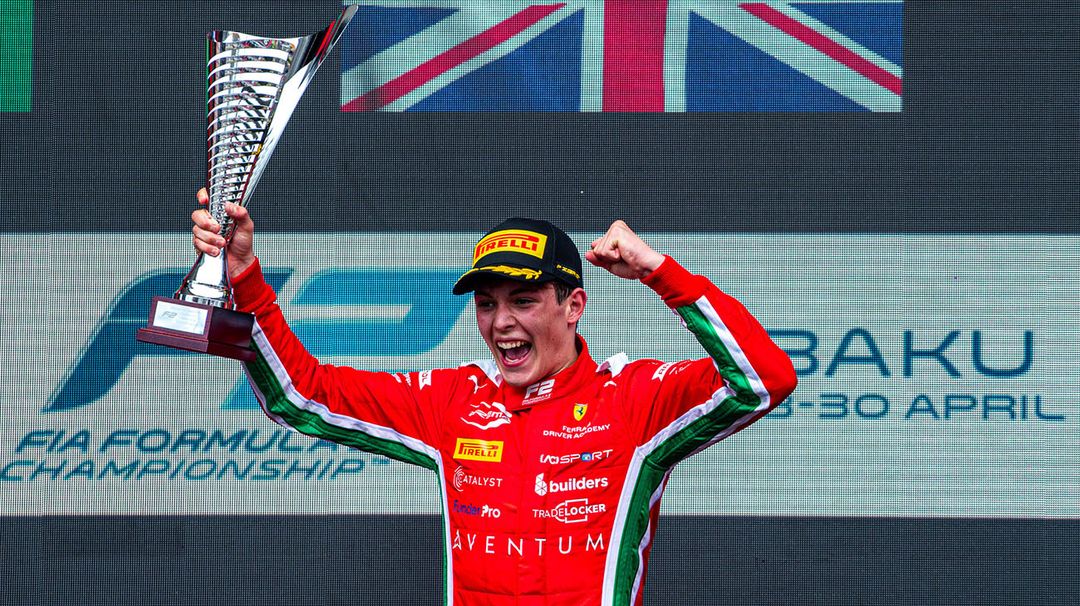 Formula 2 – Ollie Bearman è il re di Baku