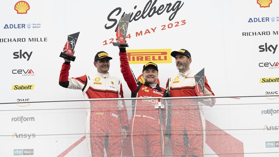 Driver comments from the Race 1 Coppa Shell podium at Spielberg