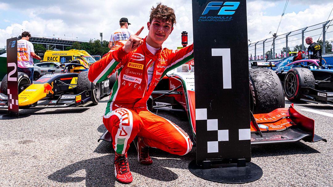Formula 2. Bearman wins from pole in Barcelona