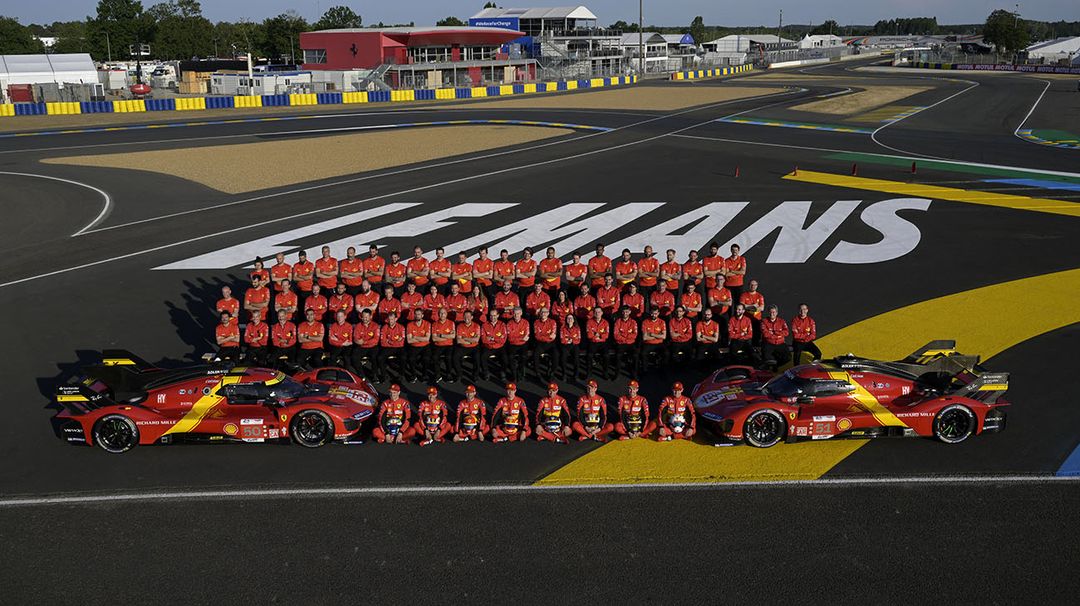 Ferrari 499Ps star in Le Mans Test Day