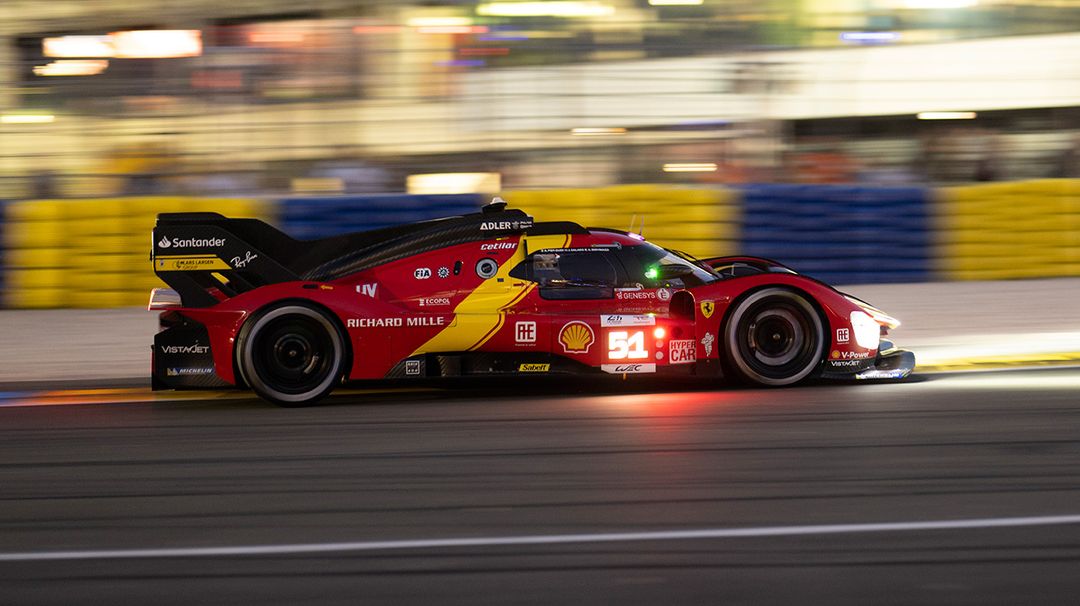 Positive Free Practice 2 for Ferrari 499Ps at Le Mans