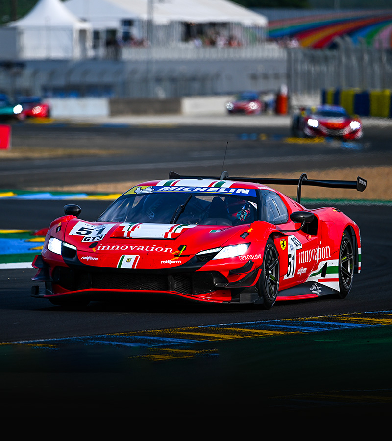 Ferrari just off podium in first Road to Le Mans race