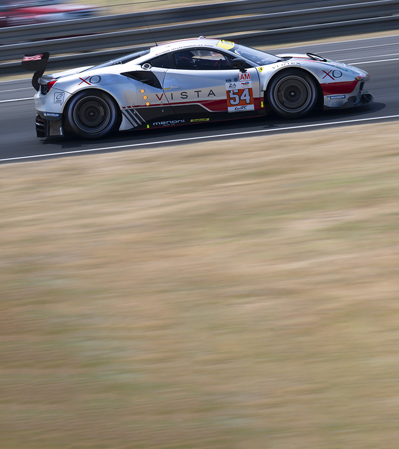 Ferrari 488 GTEs to start the hunt from the second and third rows