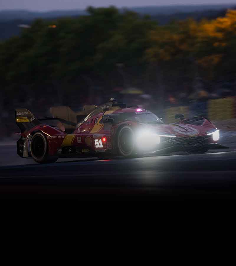 Ferrari leader at Le Mans with five hours to go