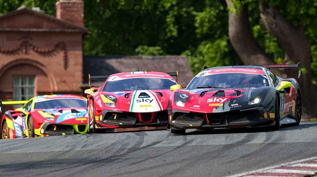 Brands Hatch hosts the third round of Ferrari Challenge UK