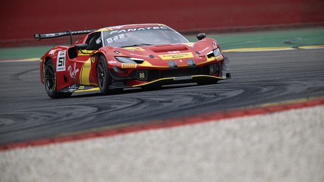 Ferrari on the front row at the 24 Hours of Spa