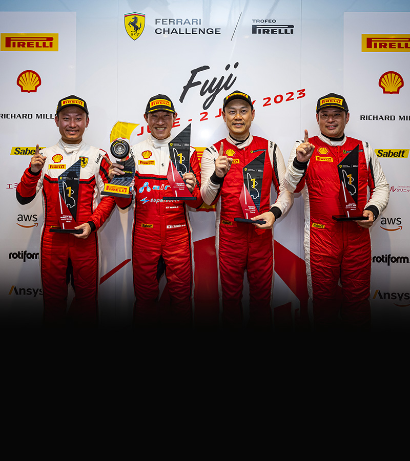 Driver Comments from the race 2 podium at Fuji