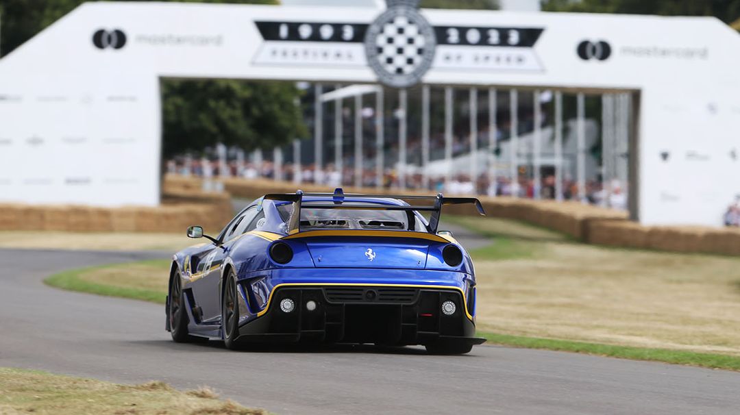 F1 Clienti and XX Programme on stage at Goodwood