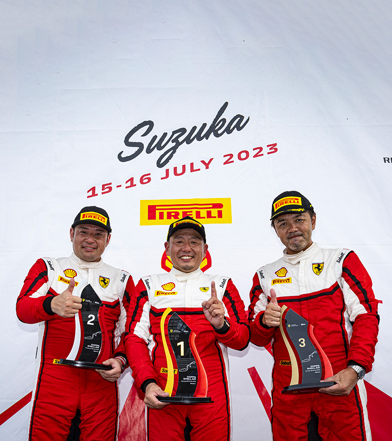 Comments from the Race 1 podium at Suzuka