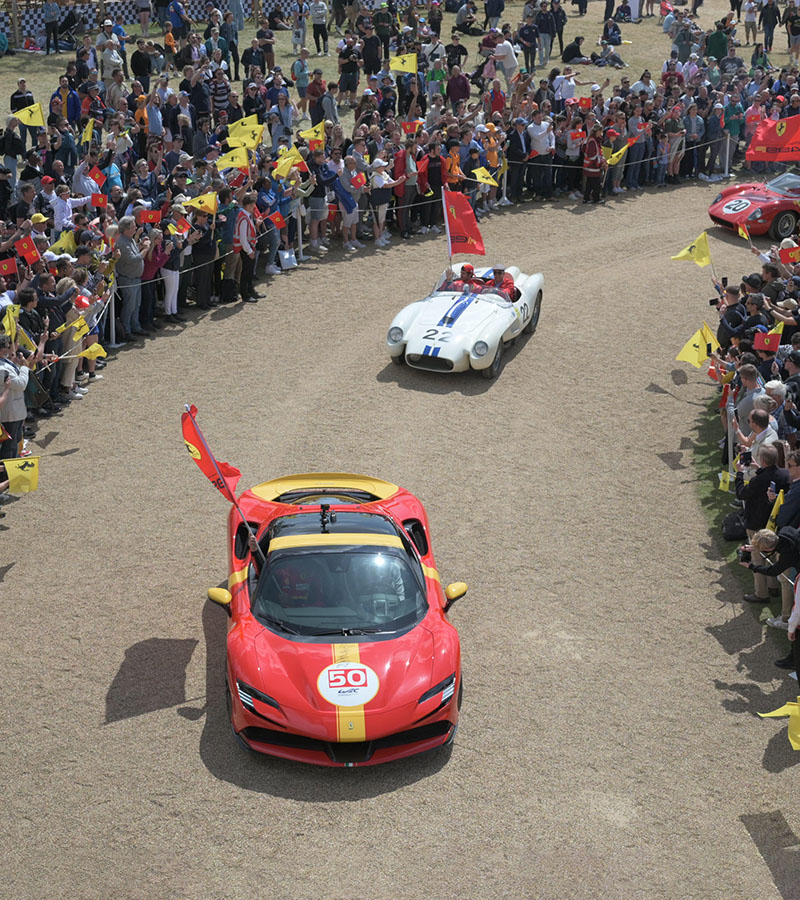 Ferrari's Le Mans victory celebrated at Goodwood