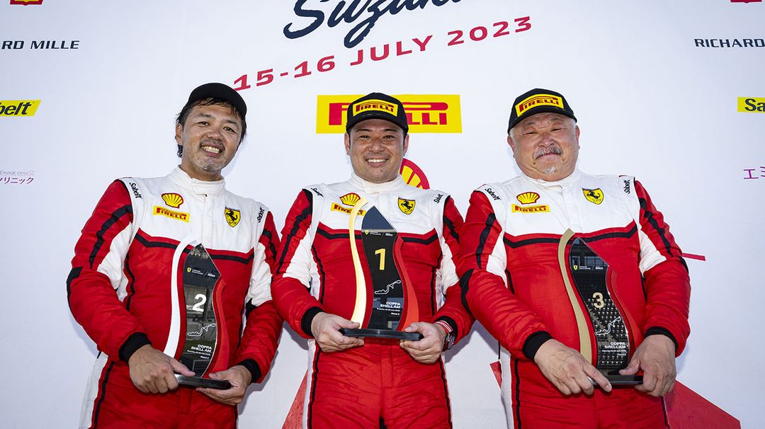 Comments from the Race 2 podium at Suzuka