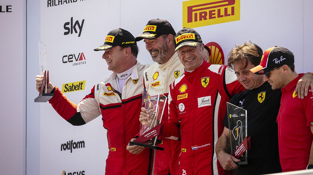 Comments from Coppa Shell Race-2 podium at Estoril