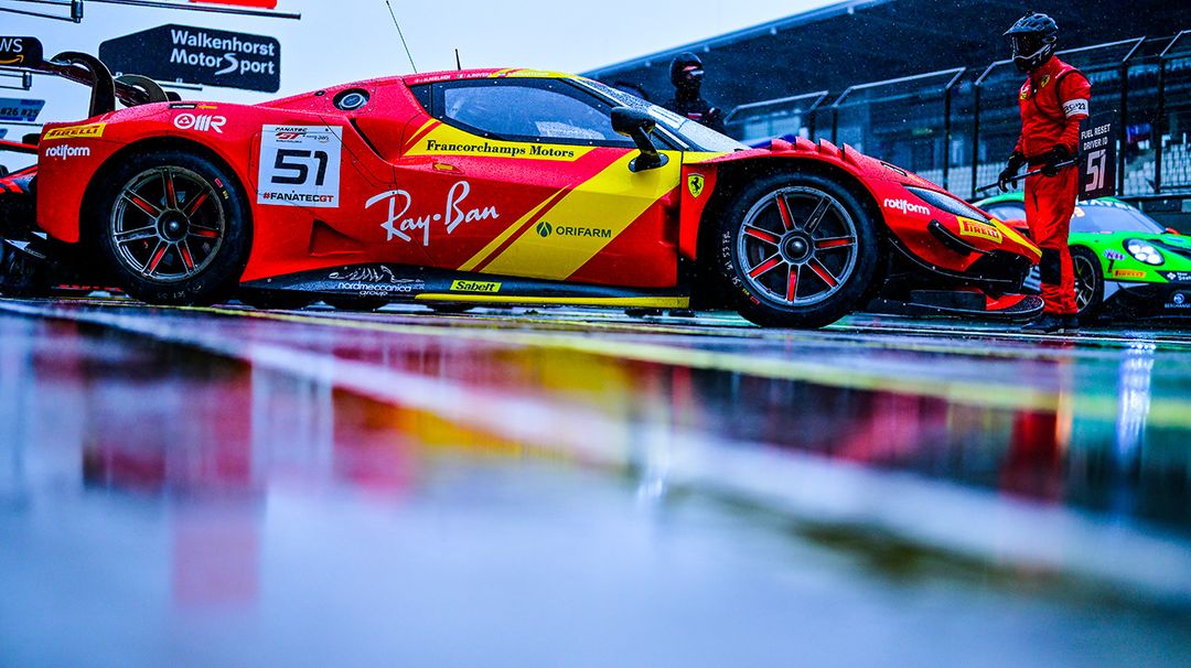 Ferrari in settima fila alla 3 Ore del Nürburgring
