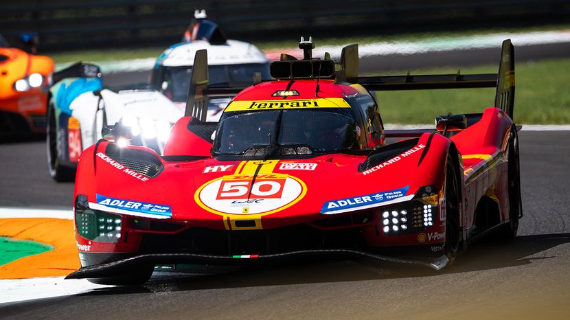 Ferrari 499Ps at Fuji for round six of FIA WEC