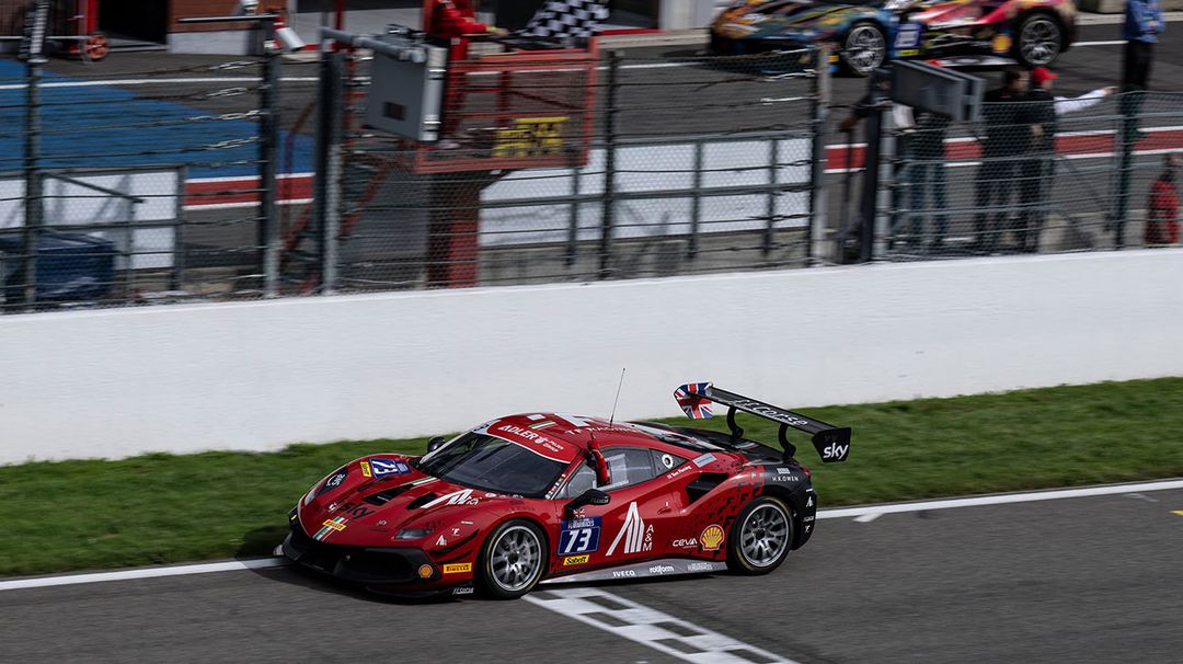 Fleming and Gostner win Race-2 at Spa