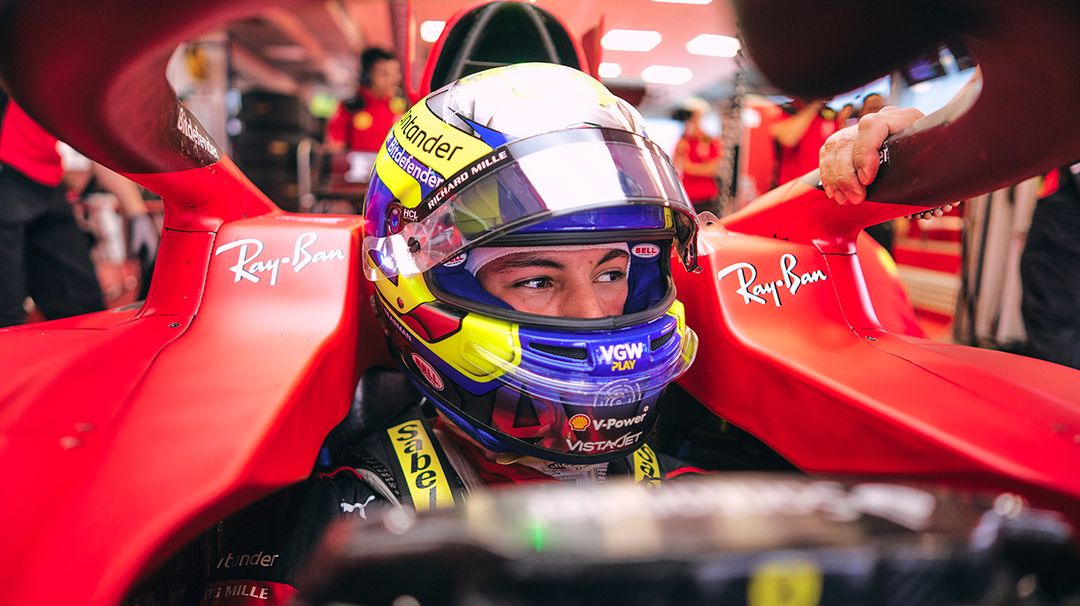 Oliver Bearman’s debut in a Formula 1 car: more than 400 kilometres in an SF21