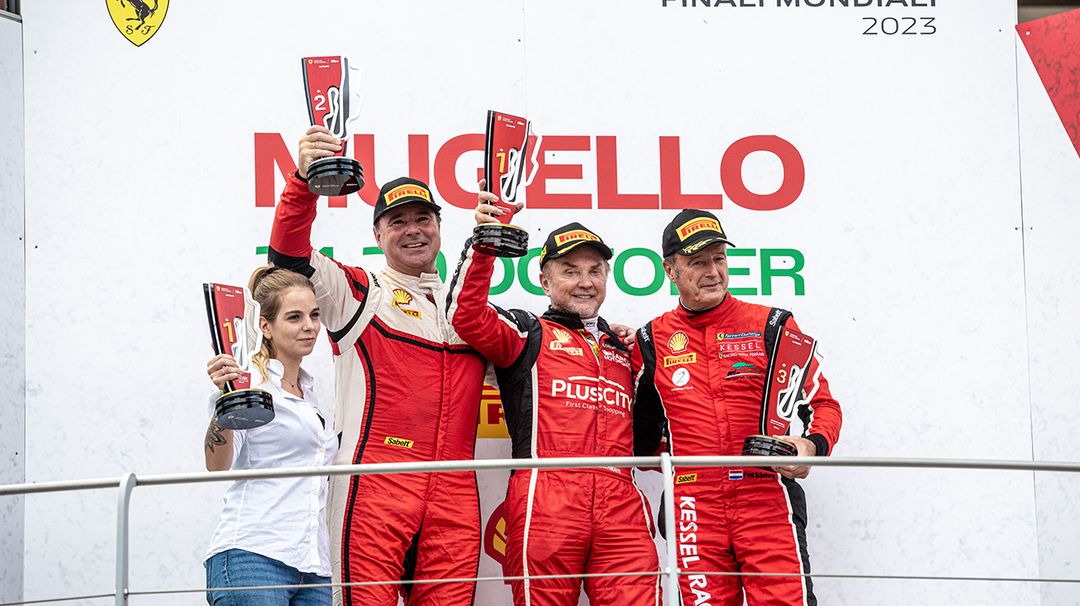 Driver comments from the Race-1 Coppa Shell podium at Mugello