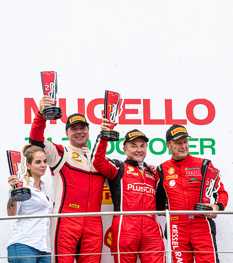 Driver comments from the Race-1 Coppa Shell podium at Mugello
