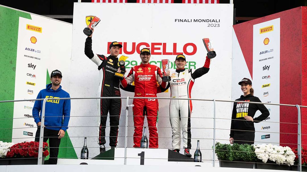 Comments from Race-2 podium at Mugello