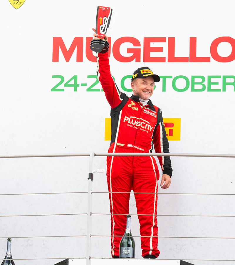 Driver comments from the Coppa Shell Race-2 podium at Mugello