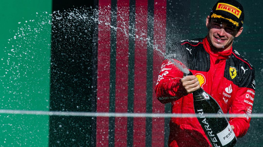 Charles on the podium, Carlos fourth in the race and in the championship