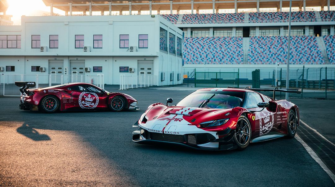 Two Ferraris feature in Macau