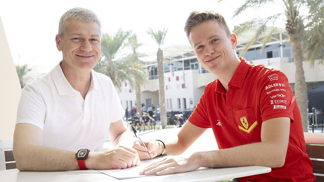 Renewal for Nielsen with Ferrari