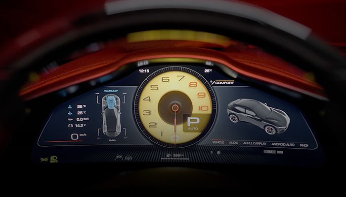 Ferrari Purosangue | Instrumental Panel: Guide and Characteristics ...