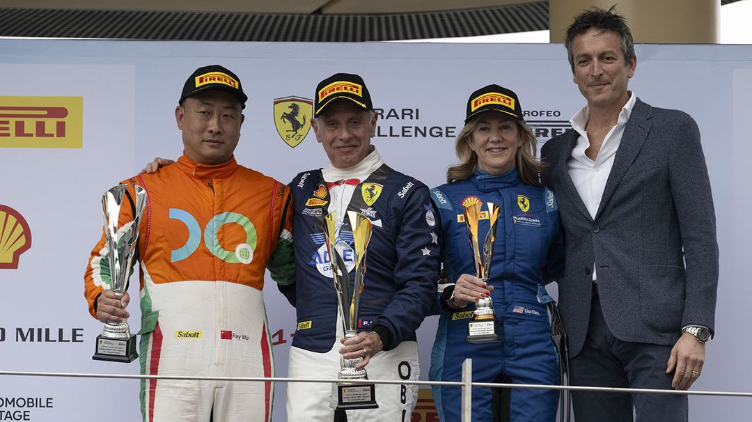 Drivers comments from the Winter Challenge Podium in Abu Dhabi Race 2