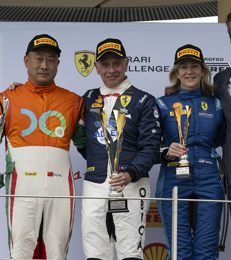 Drivers comments from the Winter Challenge Podium in Abu Dhabi Race 2