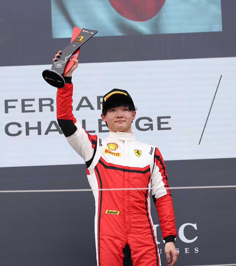 Young Furutani 'learns' at Ferrari Challenge