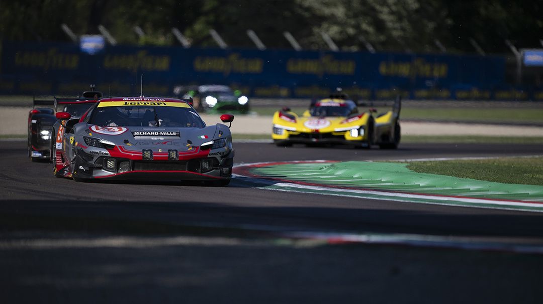 Five Ferrari 296 LMGT3s at 24 Hours of Le Mans