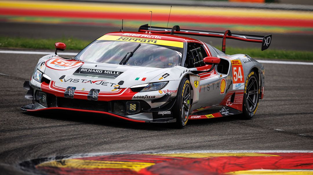 Le Ferrari 296 LMGT3 alla 24 Ore di Le Mans