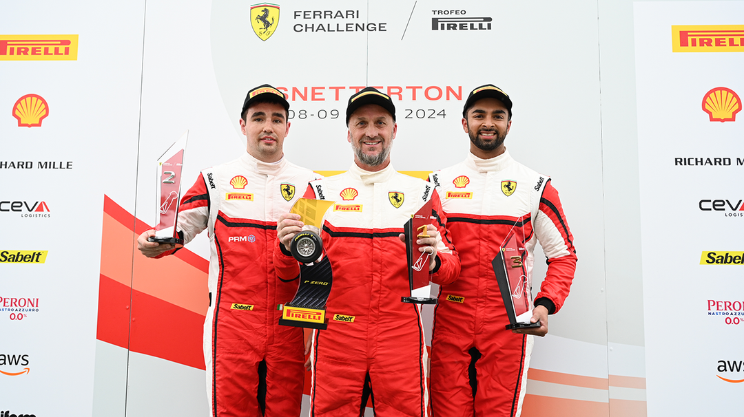 Voices from the podium in Race 2 at Snetterton