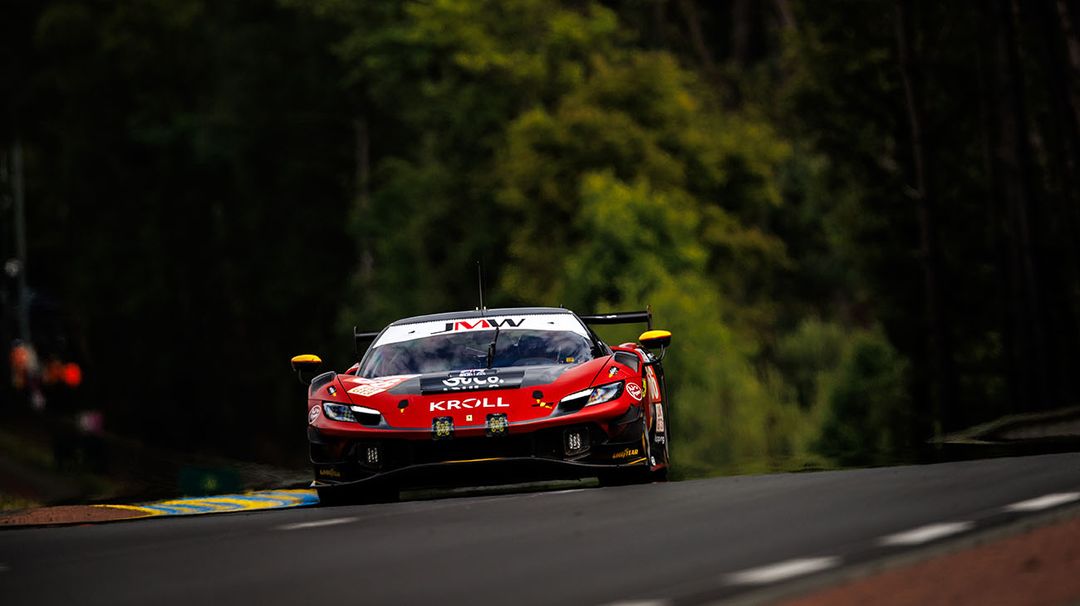 Third place on the grid for JMW Motorsport's Ferrari 296 LMGT3