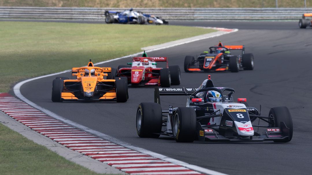 FRECA: Taponen the boss at the Hungaroring