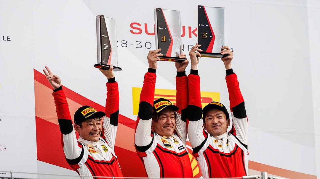 Comments from the Race 2 podium at Suzuka