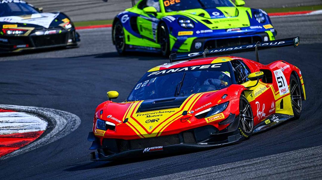 Ferrari eighth at 3 Hours of Nürburgring